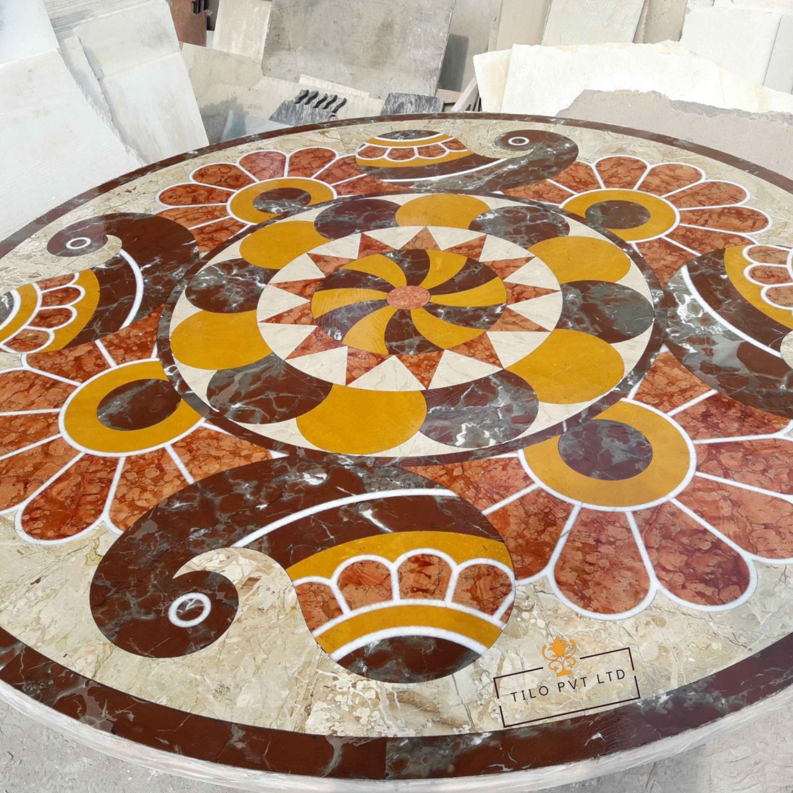 Mastering the Waterjet Process for Marble Inlay